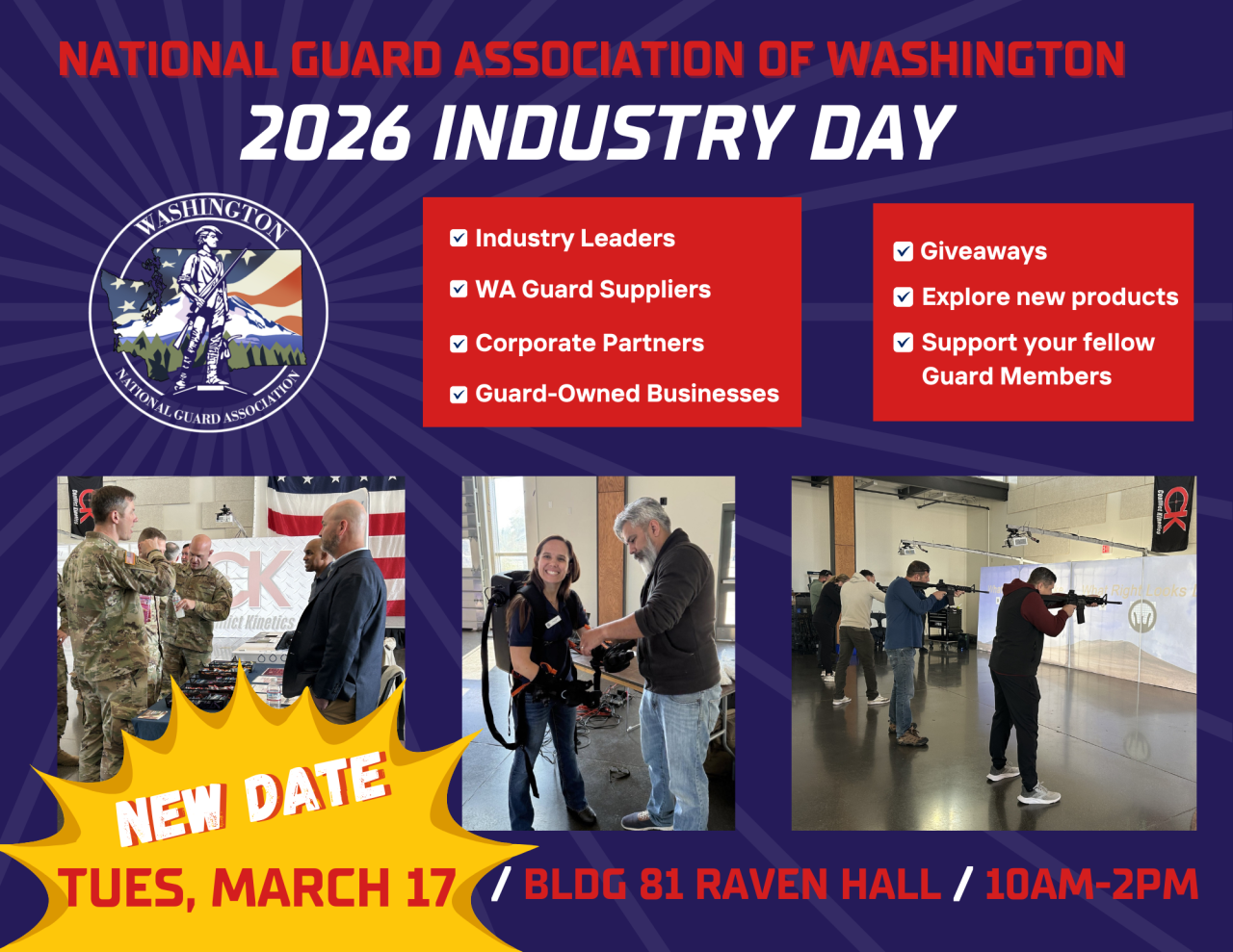 Corporate Industry Day | NGAW | National Guard Association of Washington