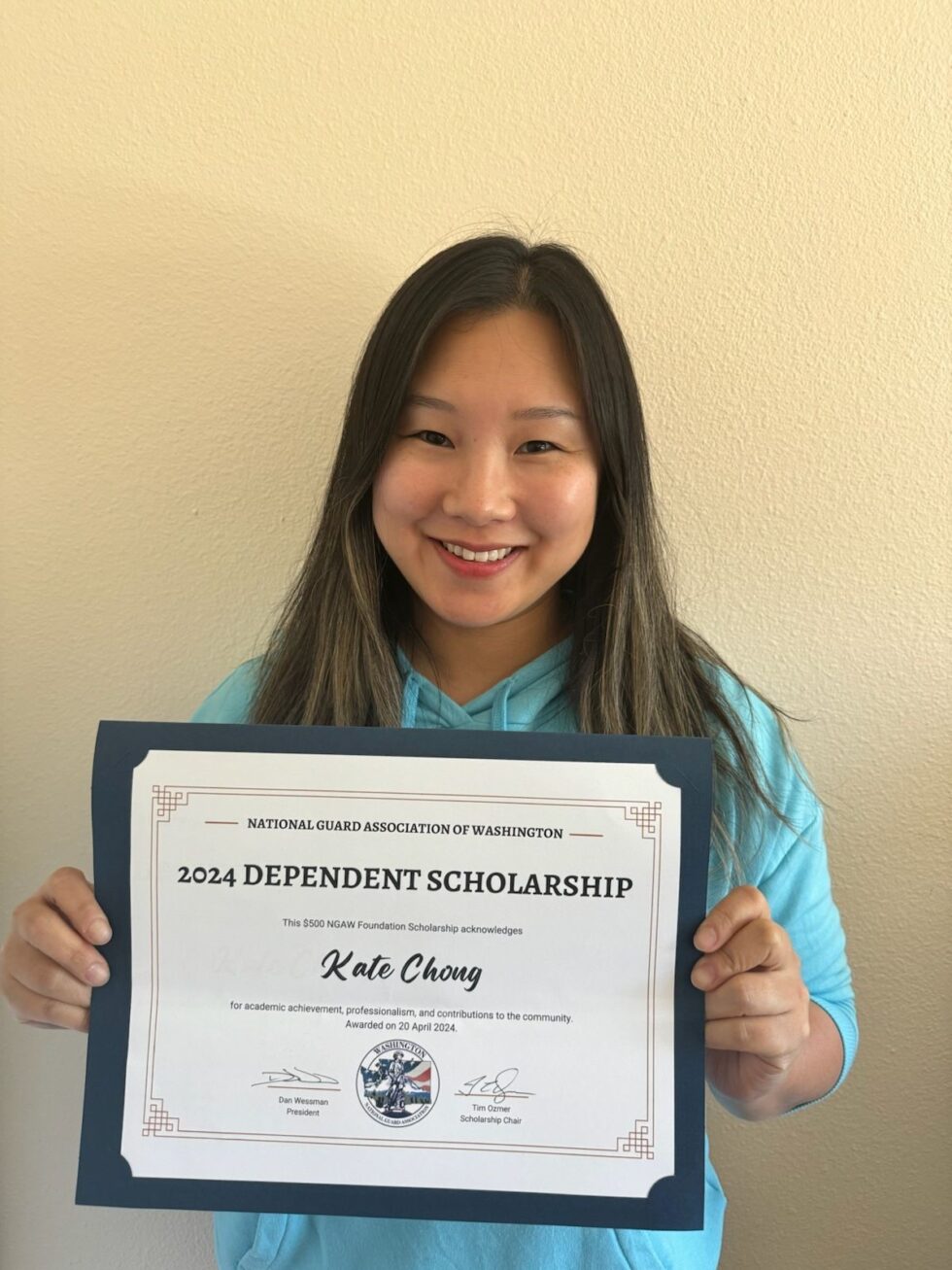 Scholarships | NGAW | National Guard Association of Washington